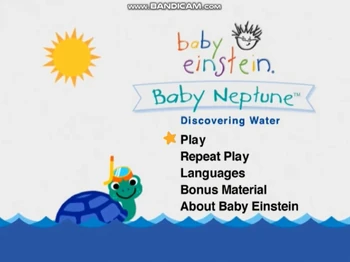 Baby Neptune DVD Menu | The True Baby Einstein Wiki | Fandom