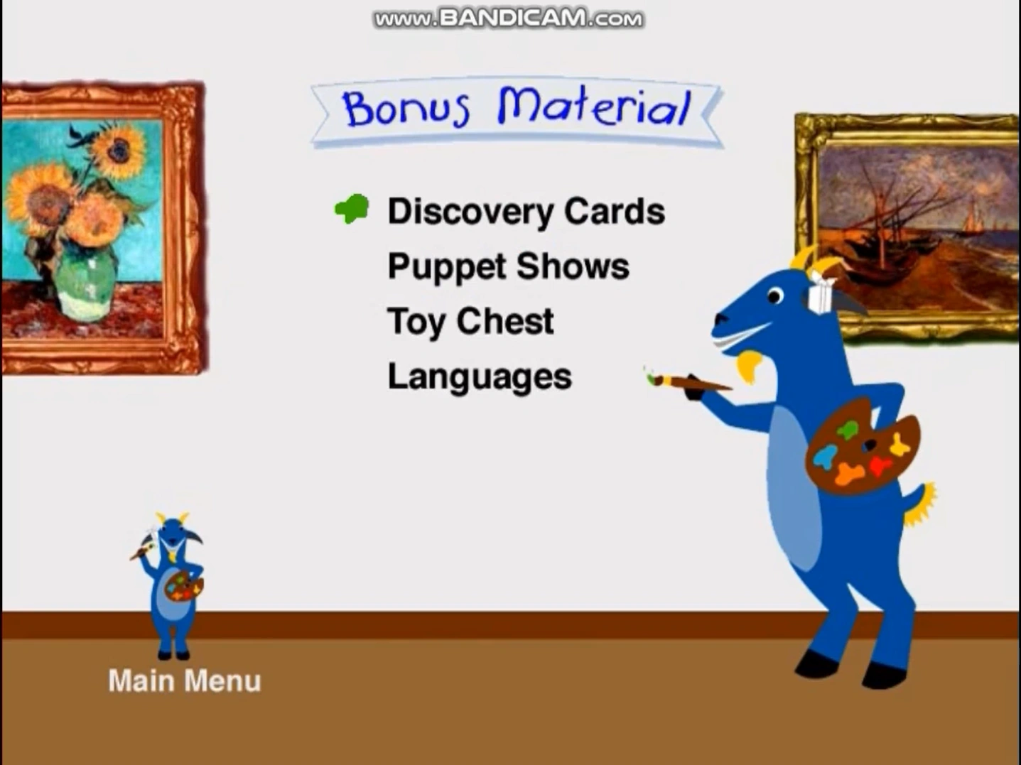 Baby Einstein World Animals Dvd Menu