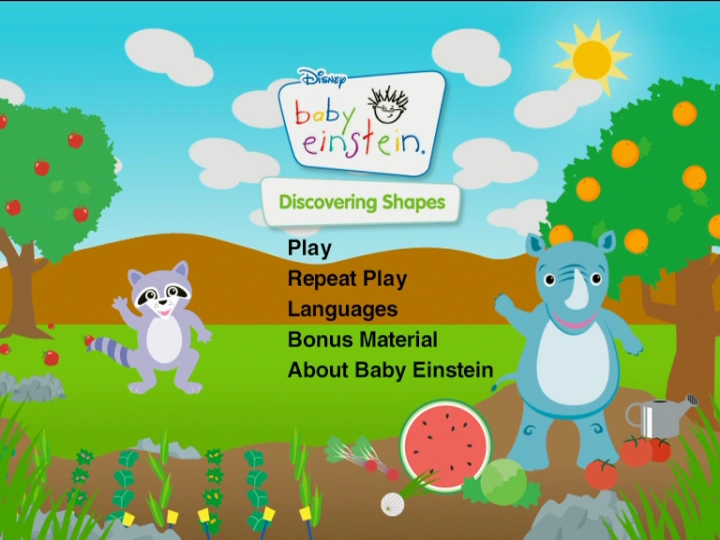 Baby Dolittle Neighborhood Animals Dvd Menu