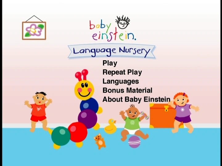 Baby Einstein Numbers Nursery Dvd Menu