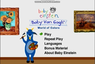 Baby Einstein Numbers Nursery Dvd Menu