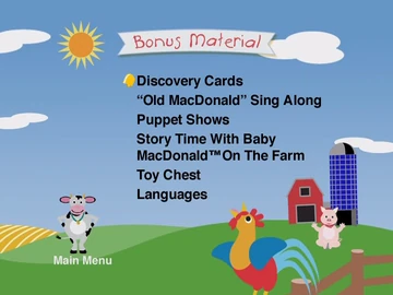 Baby Einstein Animali Del Mondo Menu Dvd