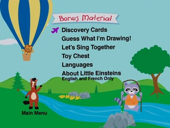 On The Go DVD Menu | The True Baby Einstein Wiki | Fandom