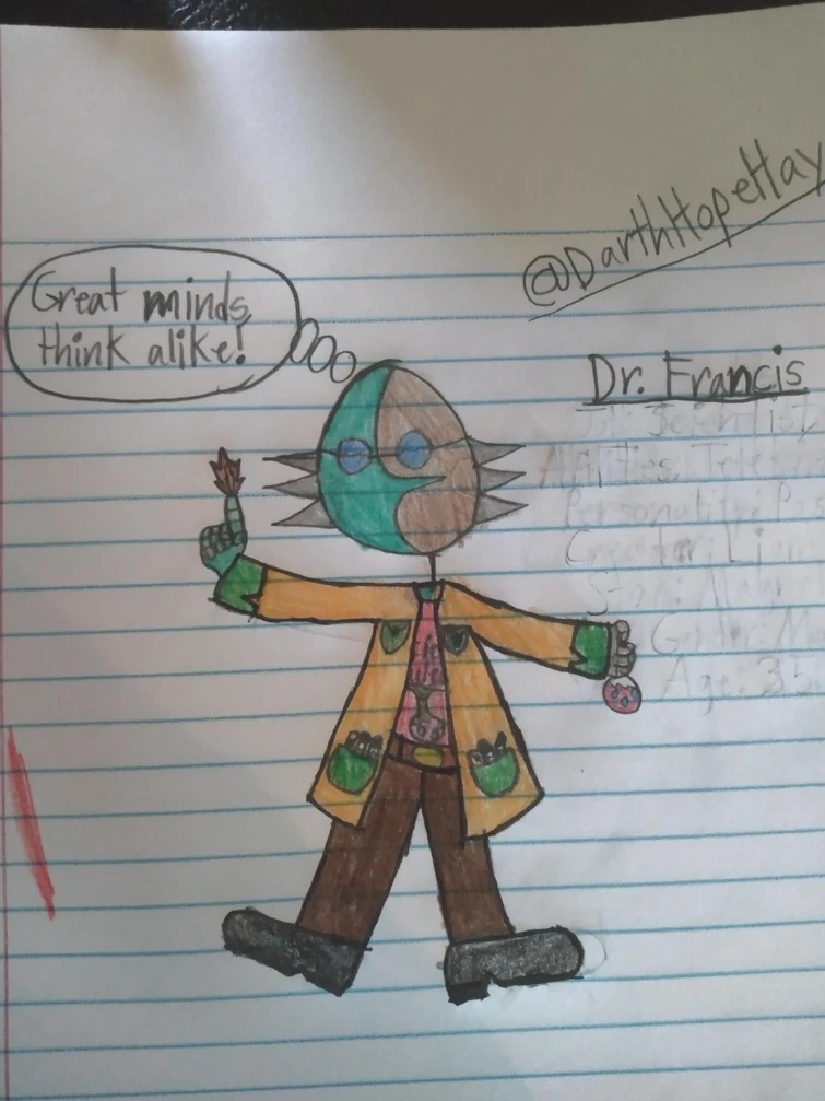 Dr. Francis (Animatronic) | 🔵⭐The TSAMS Oc Wiki⭐🟣 Wiki | Fandom