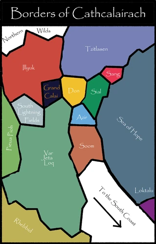 Pentarchy of Calai | The Two Constructed Continents Wiki | Fandom