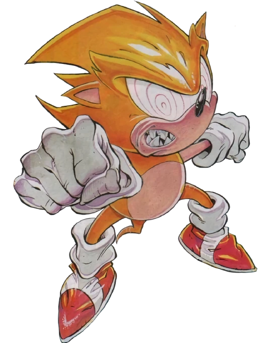 Super Sonic (Sonic The Comic) | The Ultimate Evil Wiki | Fandom