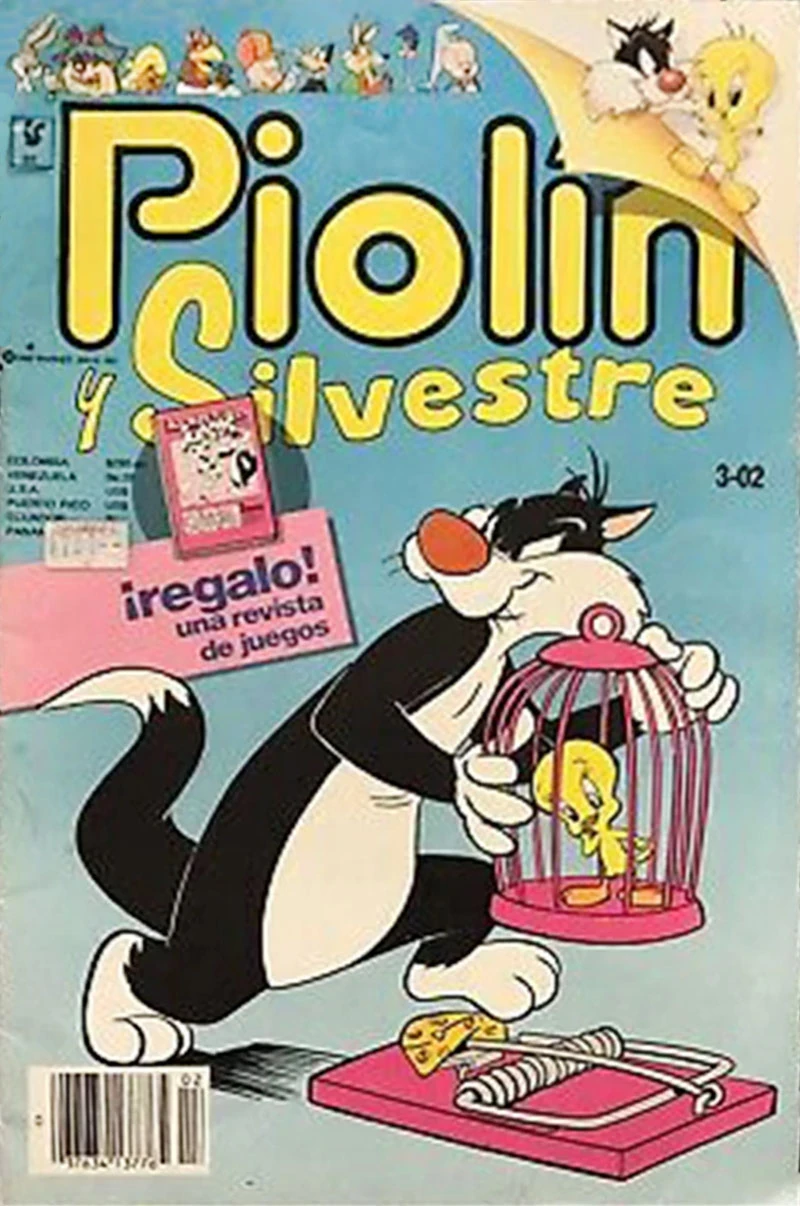 Piolin y Silvestre (America) Cover Gallery | Looney Tunes Comics Wiki ...