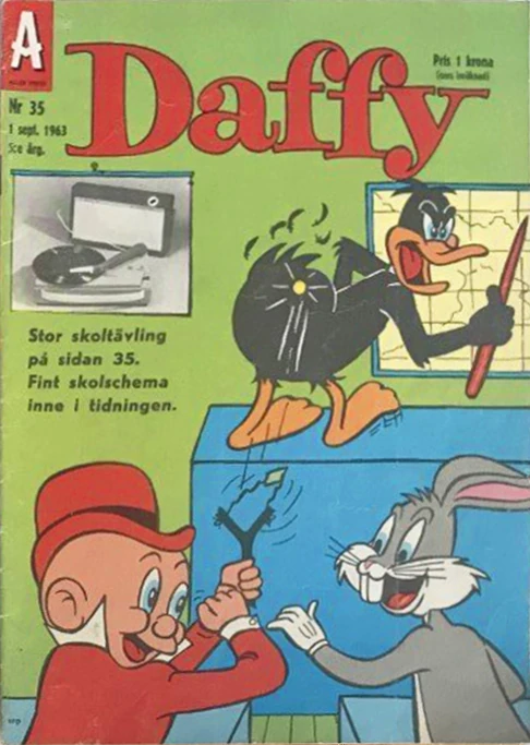 Daffy (Allers, Sweden) 1963 35 | Looney Tunes Comics Wiki | Fandom