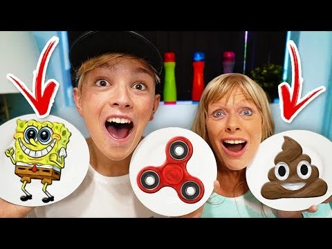 PANCAKE ART CHALLENGE!!! (DIY) | The ultimate morgz Wiki | Fandom