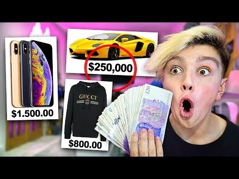 Buying EVERYTHING I Look At With EYE TRACKER - Challenge | The ultimate ...