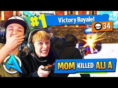 ALI-A TEACHES ME FORTNITE!! -NOOB to PRO- Fortnite Battle Royale w-Ali ...