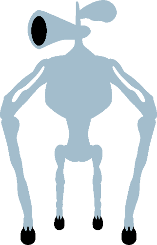 Ice Siren Head | The Ultimate Trevor Henderson Creature Wiki | Fandom