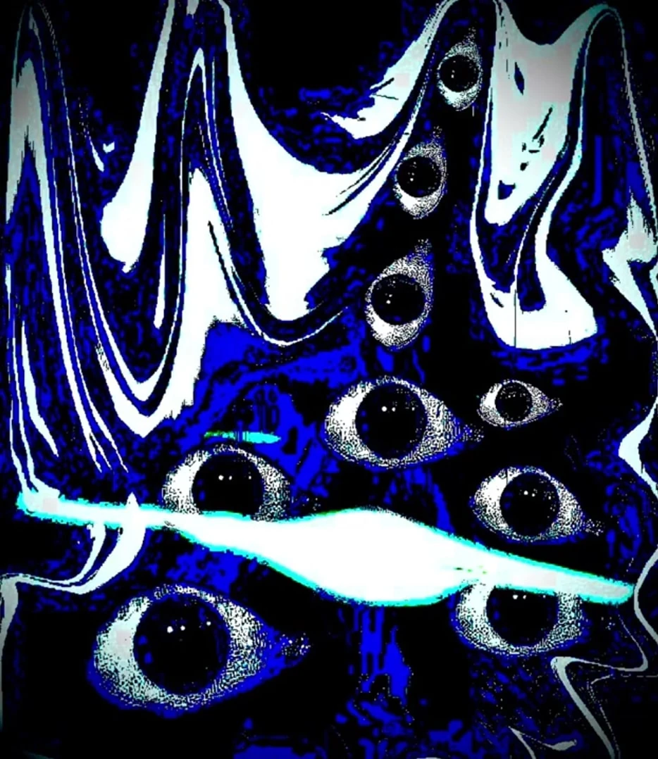 Blue Multi-Eyed Creature Phase (Slaughterhouse) | The Uncanny ...