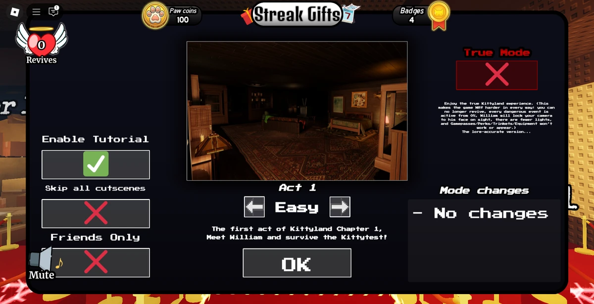 The Game Mods menu | The UNOFFICIAL KittyLand Wiki | Fandom