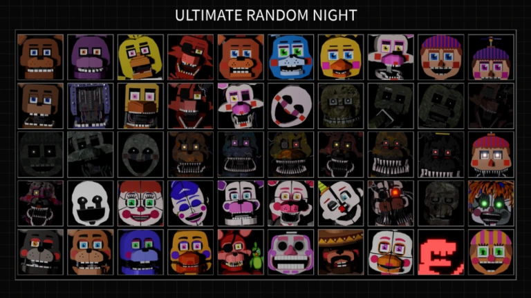 Characters | Ultimate Random Night Wiki | Fandom