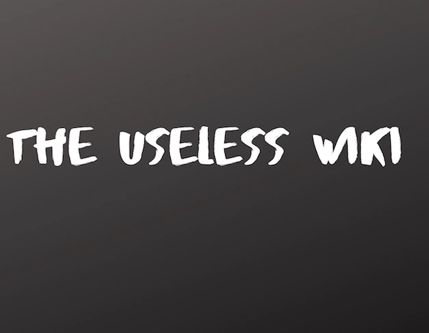 Why This Exists | The useless Wiki | Fandom