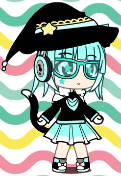 Cyan Crayon Girl | The Vargas Family Wiki | Fandom