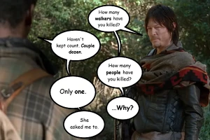 Topics: The Three Questions | The Walking Dead: New Blood Wiki | Fandom