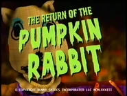 The Return of The Pumpkin Rabbit - OFFICIAL VHS SALE (Retro Release Video)/Gallery | The New ...