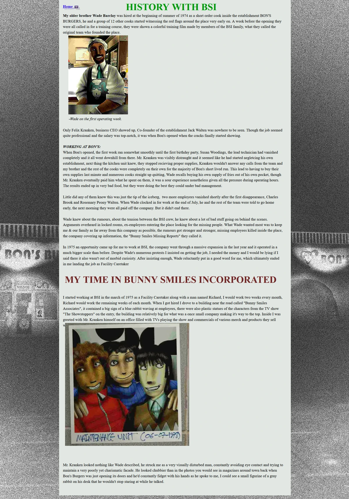 History | The New Walten Files Wiki | Fandom