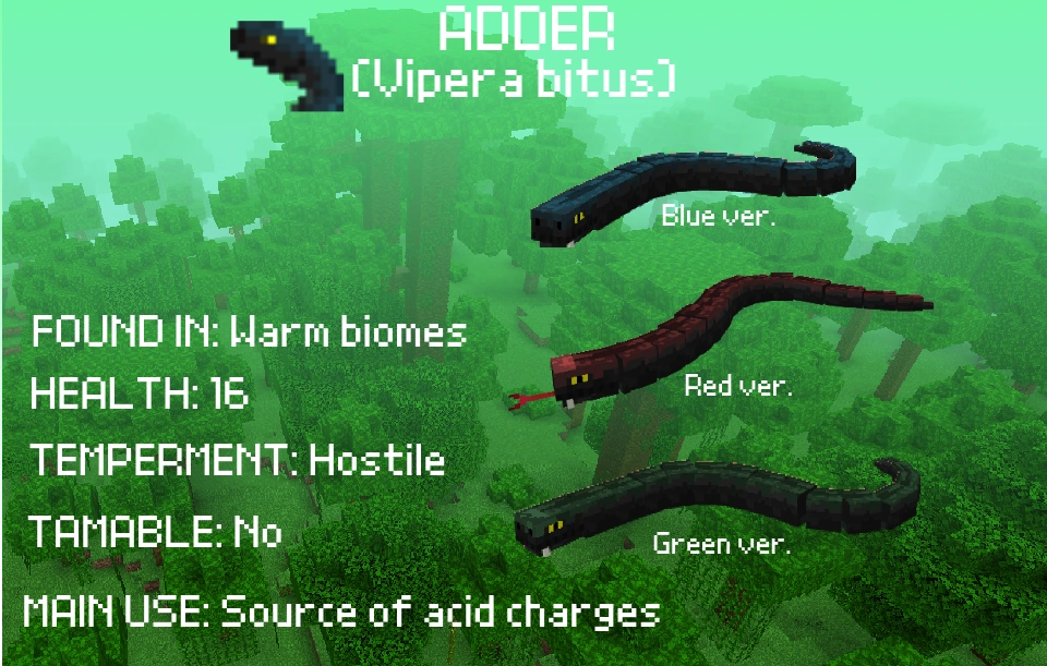 Adder | The Wannabeastiary Wiki | Fandom