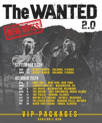 The Wanted 2.0 Tour | The Wanted Wiki | Fandom