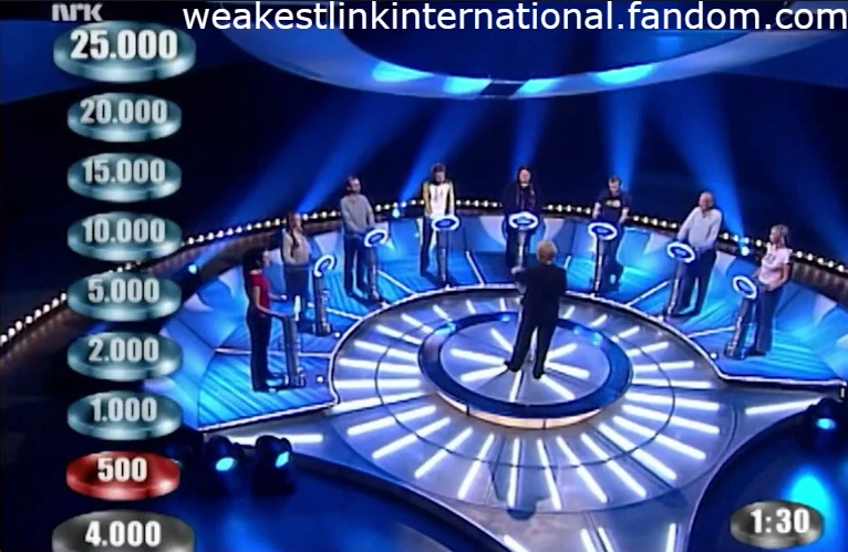 Det Svakeste Ledd 1x10 | The Weakest Link International Wiki | Fandom