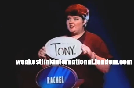 Weakest Link (Australia, 2001—02) 1x05 - "Rachel's Episode" | The ...