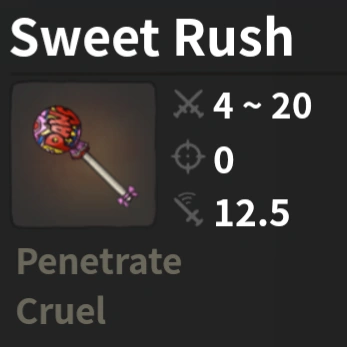 Sweet Rush | The Wild Darkness Wiki | Fandom