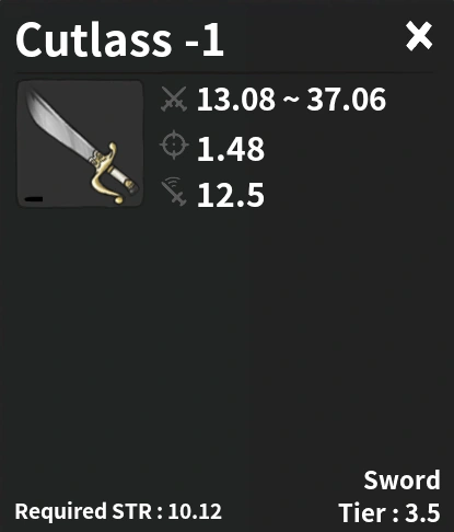 Cutlass | The Wild Darkness Wiki | Fandom