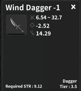Wind Dagger | The Wild Darkness Wiki | Fandom