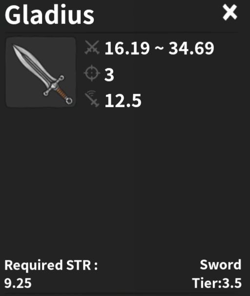 Gladius | The Wild Darkness Wiki | Fandom