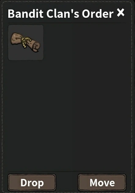 Bandit Clan's Order | The Wild Darkness Wiki | Fandom