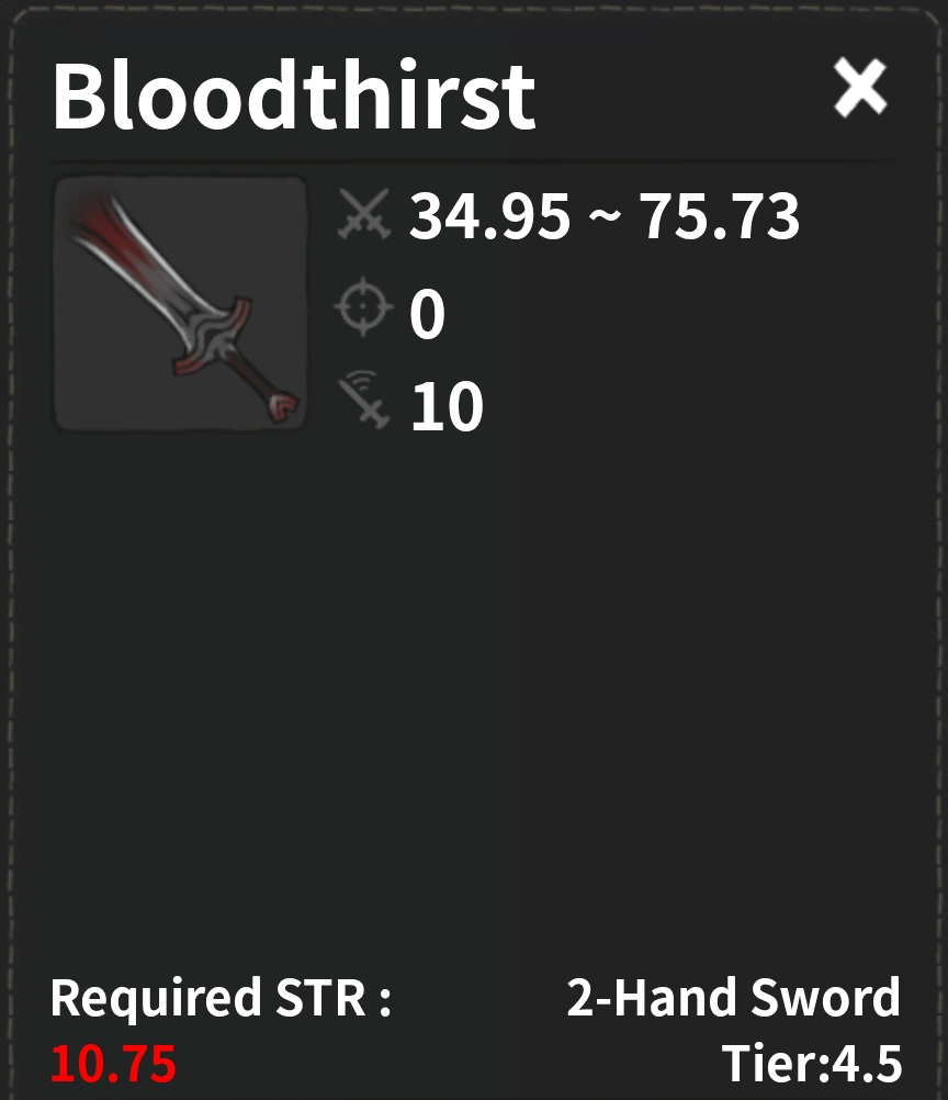 Bloodthirst | The Wild Darkness Wiki | Fandom