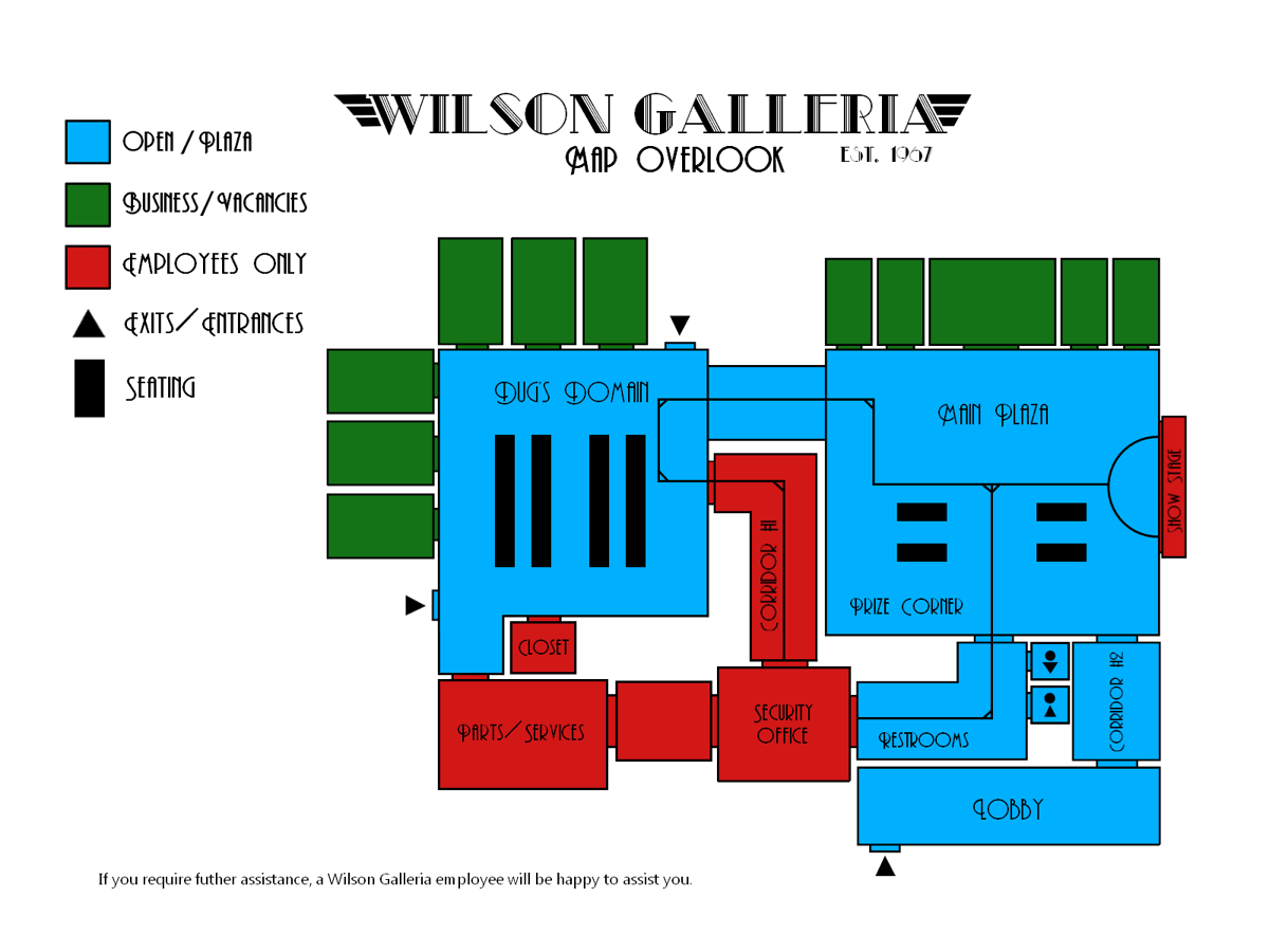 Wilson Galleria | The Wise Offspring Wiki | Fandom
