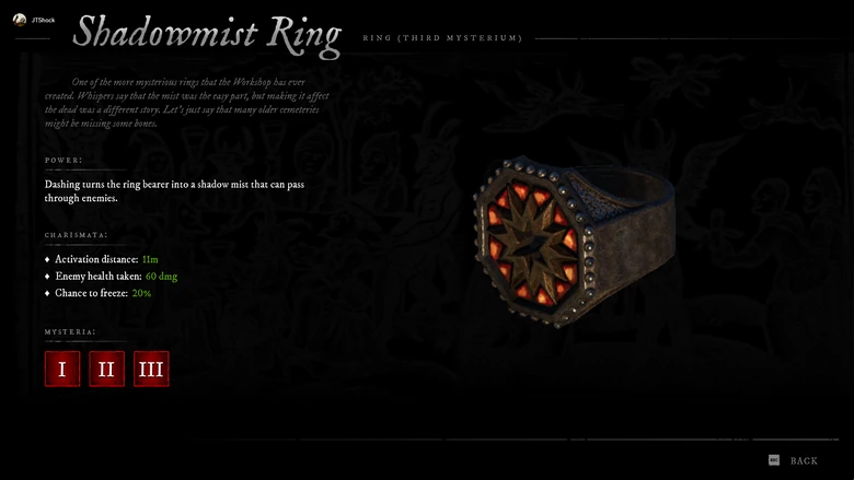 Shadowmist Ring | The witchfire scrolls Wiki | Fandom