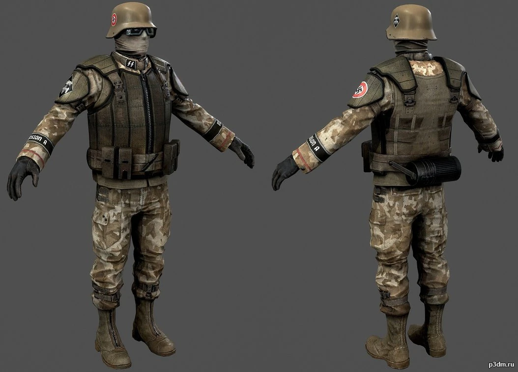 Wüstenrüstung 60 | The Wolfenstein Fanon Wiki | Fandom