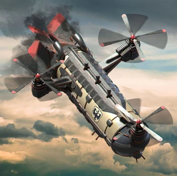 Infanterie-Luftschiff | The Wolfenstein Fanon Wiki | Fandom