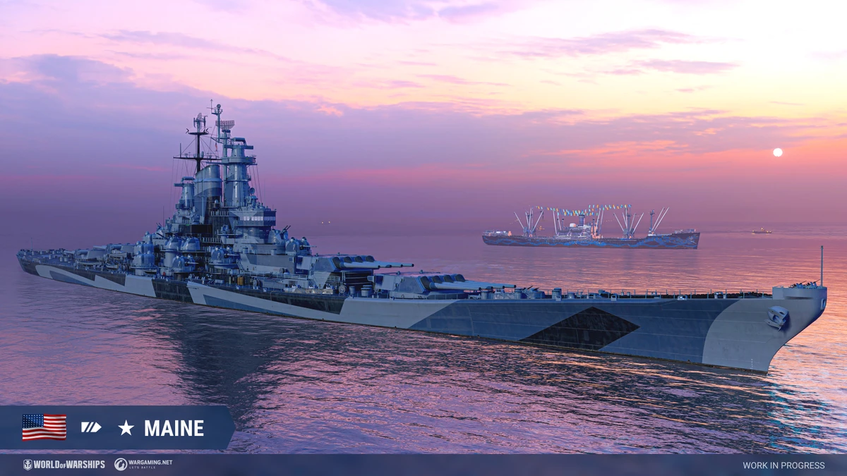 Maine-class Battleship | The Wolfenstein Fanon Wiki | Fandom