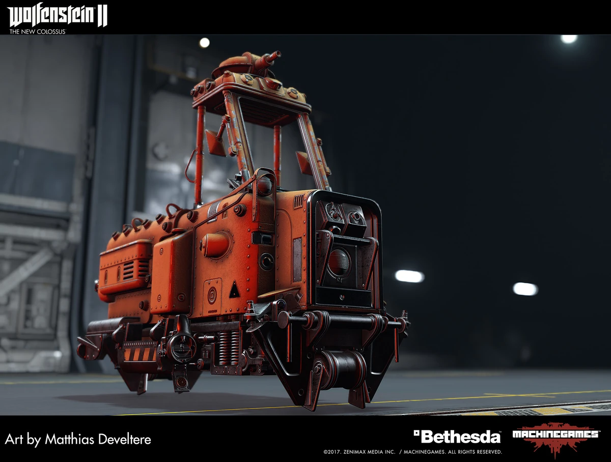 Railway Turret | The Wolfenstein Fanon Wiki | Fandom