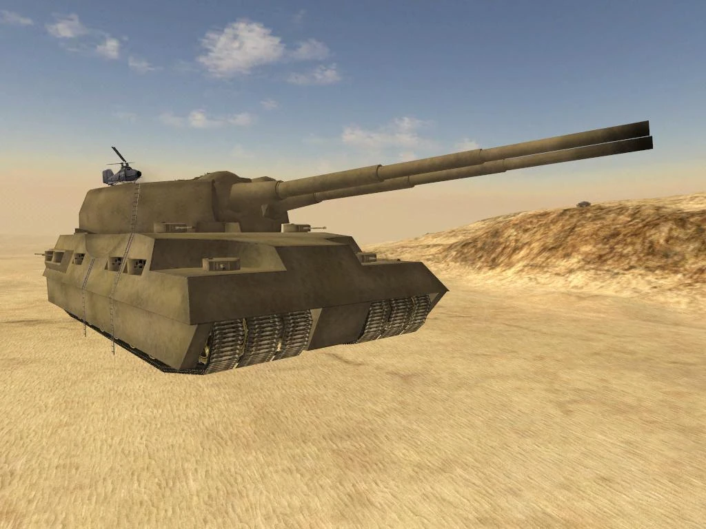 Landkreuzer P. 950 | The Wolfenstein Fanon Wiki | Fandom