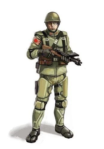 Japanese Armored Soldier | The Wolfenstein Fanon Wiki | Fandom