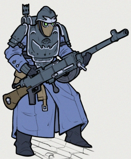 Soulatgé Machine Gun | The Wolfenstein Fanon Wiki | Fandom