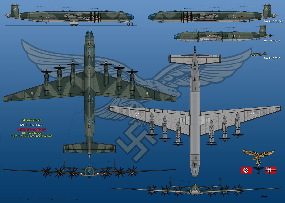 Messerschmitt Me P.1073 | The Wolfenstein Fanon Wiki | Fandom