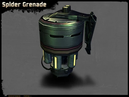 Spider Grenade | The Wolfenstein Fanon Wiki | Fandom