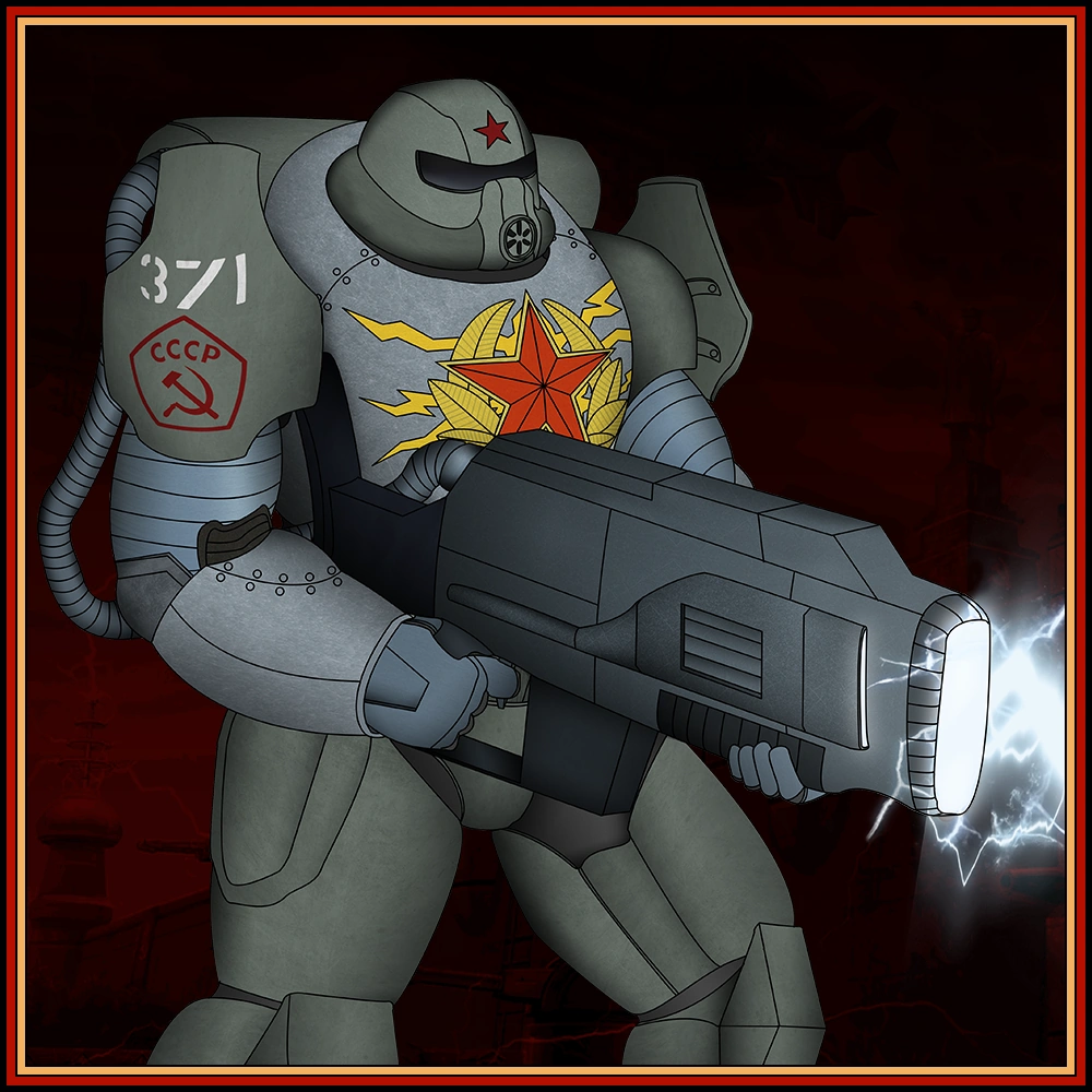 Tesla Power Armor | The Wolfenstein Fanon Wiki | Fandom