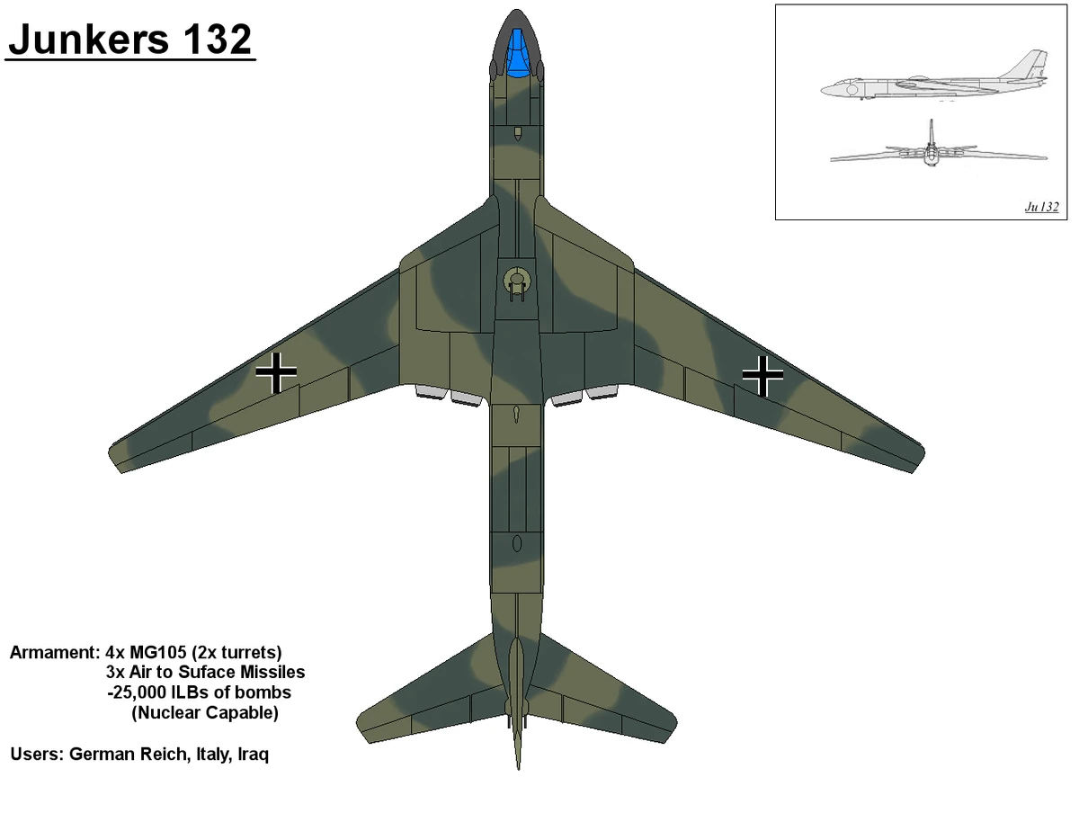Junkers 132 | The Wolfenstein Fanon Wiki | Fandom