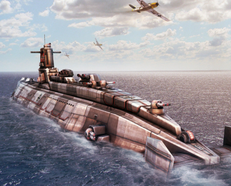 U 675 Class Submarine The Wolfenstein Fanon Wiki Fandom