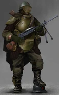 Russian Heavy Gunner | The Wolfenstein Fanon Wiki | Fandom