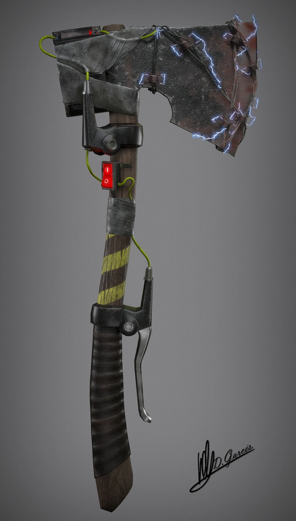 Electric Axe | The Wolfenstein Fanon Wiki | Fandom